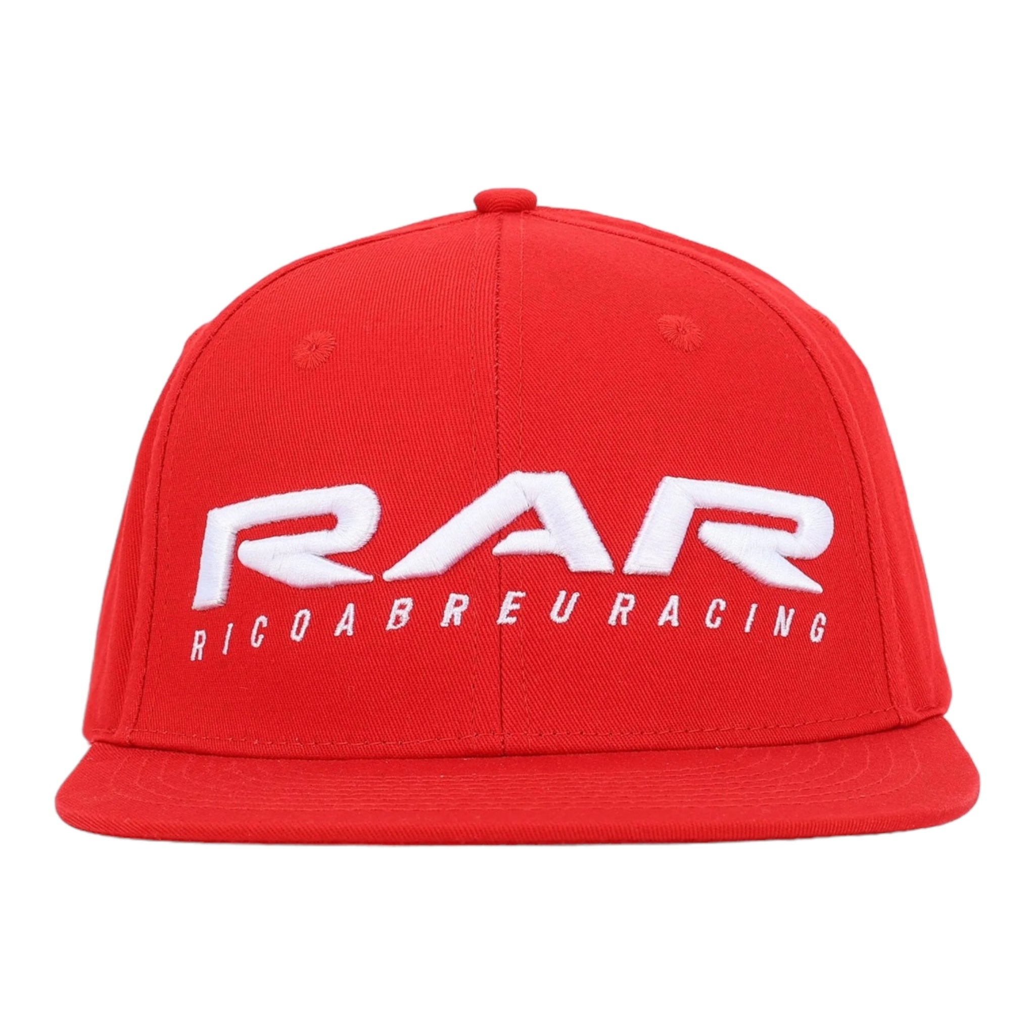 Red 3D RAR SnapBack Hat – Rico Abreu Racing